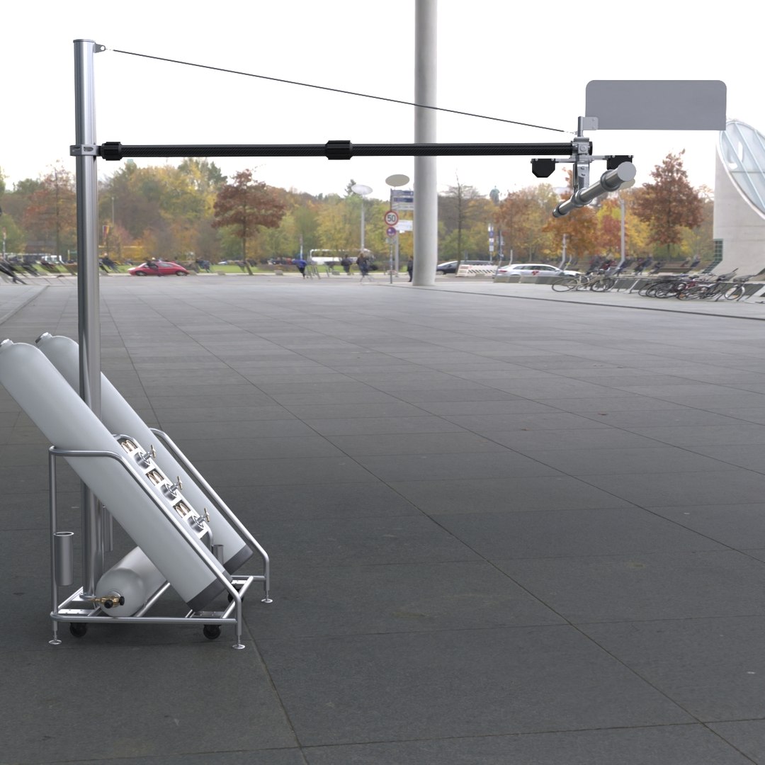 3D Pit Lane Sprint Rig Model - TurboSquid 2293652