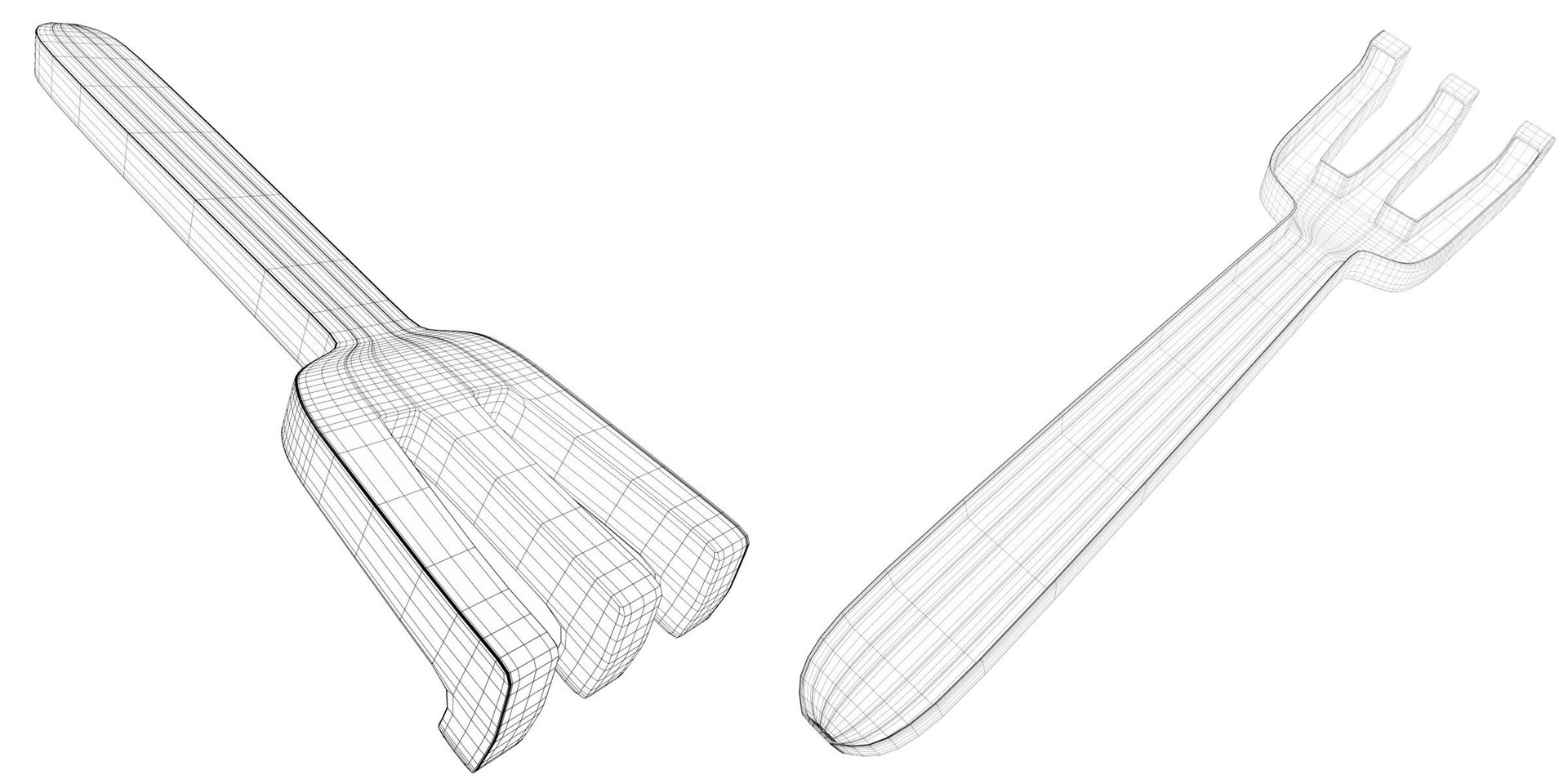 Beach rake toy 3D model - TurboSquid 1380418