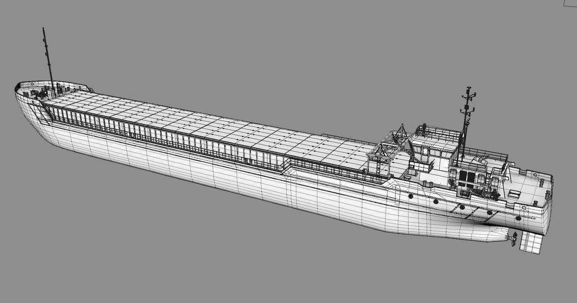 3D Combi General Cargo Ship Model - TurboSquid 1627096