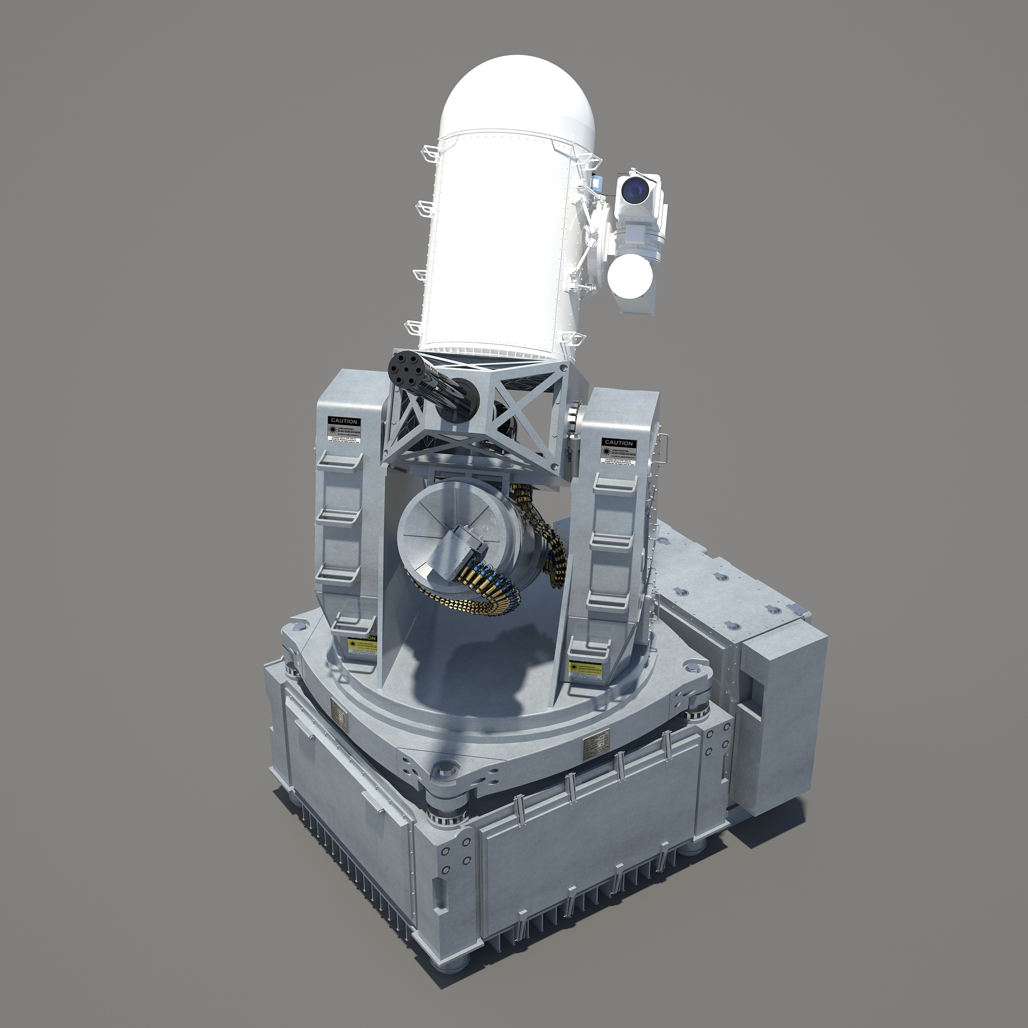 Modello 3D Phalanx CIWS Block-1B - TurboSquid 939433