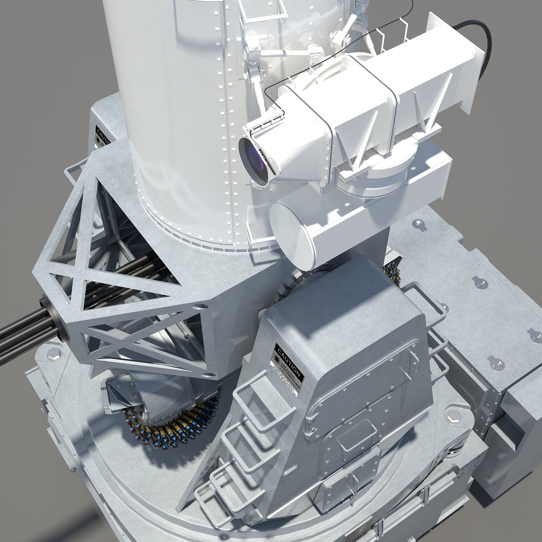 Modello 3D Phalanx CIWS Block-1B - TurboSquid 939433
