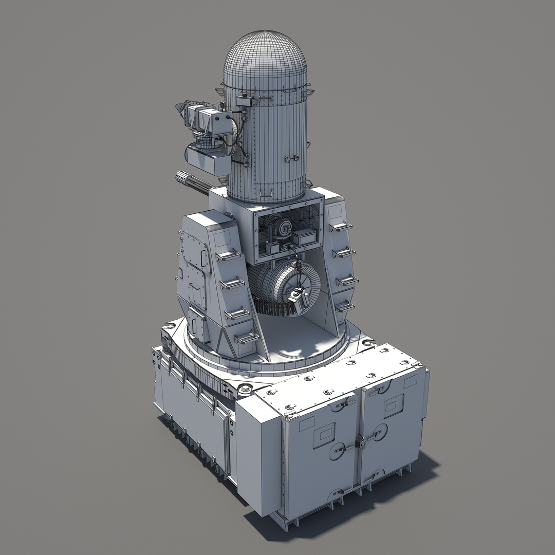 Modello 3D Phalanx CIWS Block-1B - TurboSquid 939433