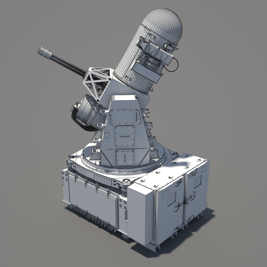 Modello 3D Phalanx CIWS Block-1B - TurboSquid 939433