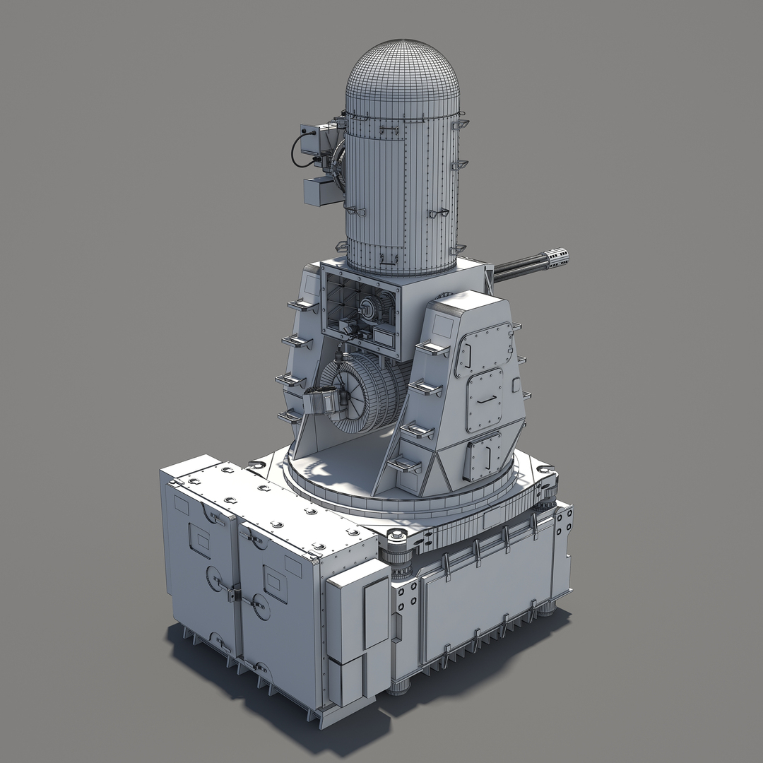Modello 3D Phalanx CIWS Block-1B - TurboSquid 939433
