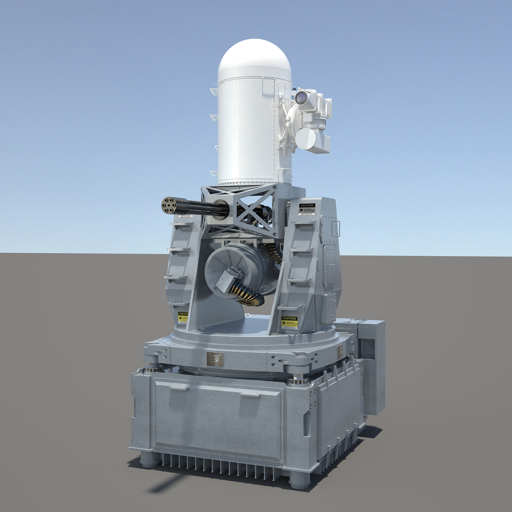 Modello 3D Phalanx CIWS Block-1B - TurboSquid 939433