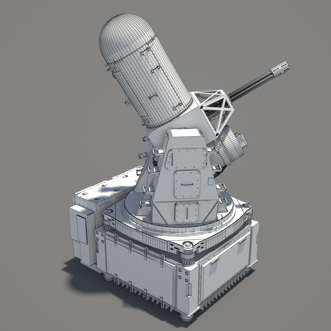 Modello 3D Phalanx CIWS Block-1B - TurboSquid 939433