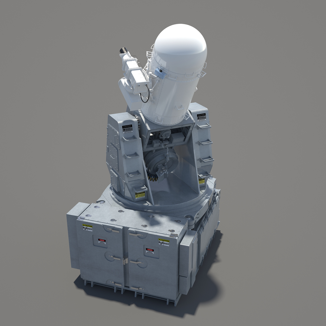 Modello 3D Phalanx CIWS Block-1B - TurboSquid 939433