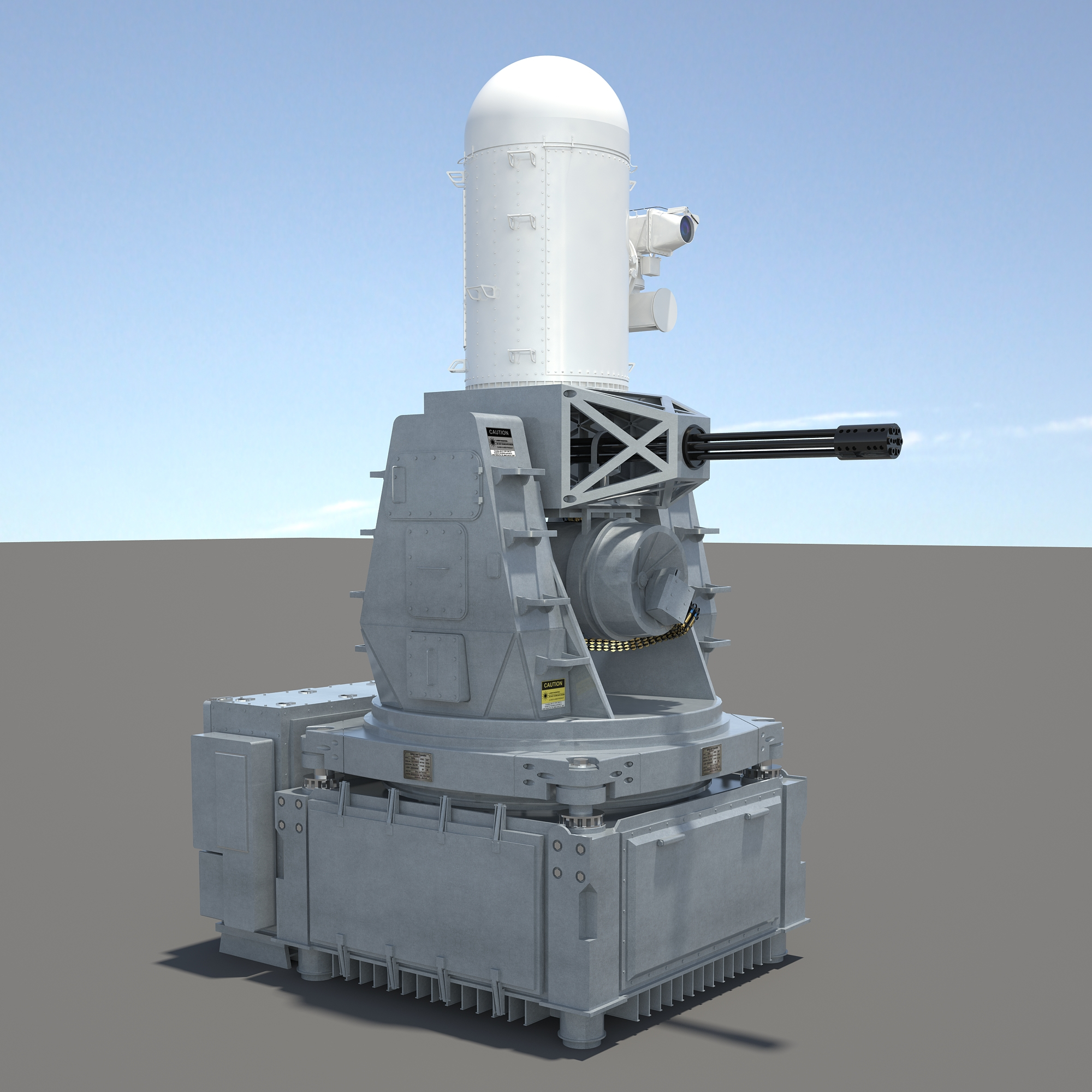 Modello 3D Phalanx CIWS Block-1B - TurboSquid 939433