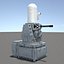 Phalanx Ciws Block-1b Gun 3d Model