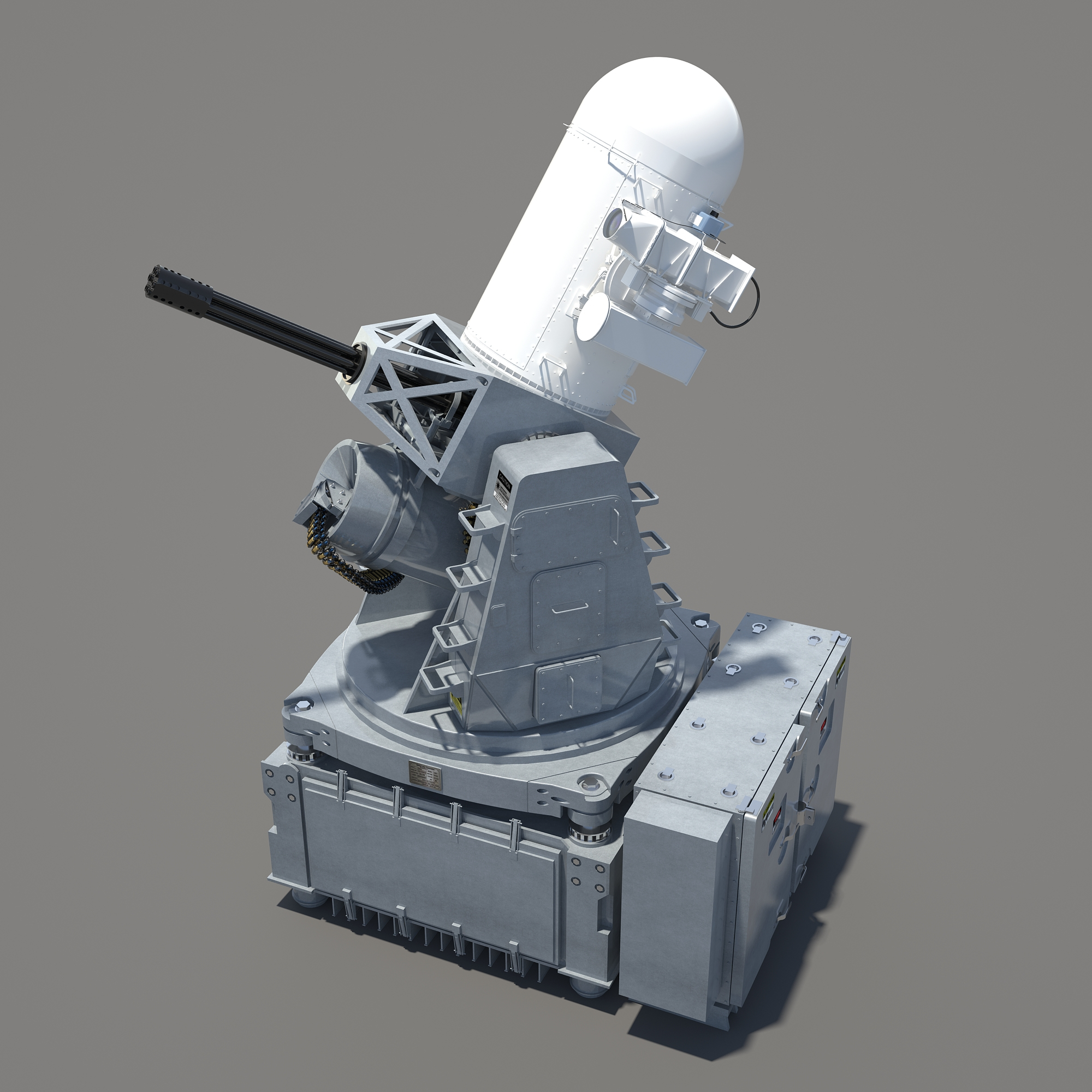 Modello 3D Phalanx CIWS Block-1B - TurboSquid 939433