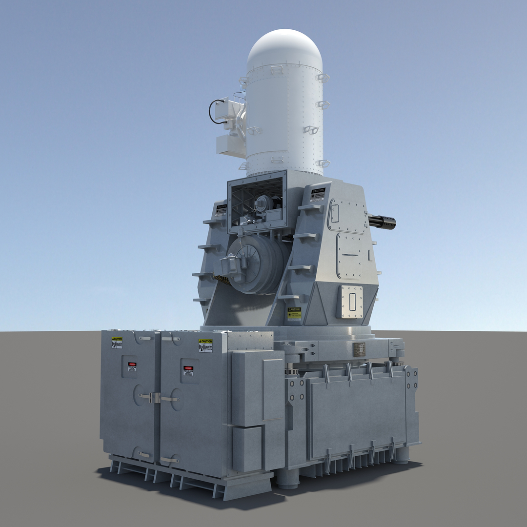 Modello 3D Phalanx CIWS Block-1B - TurboSquid 939433