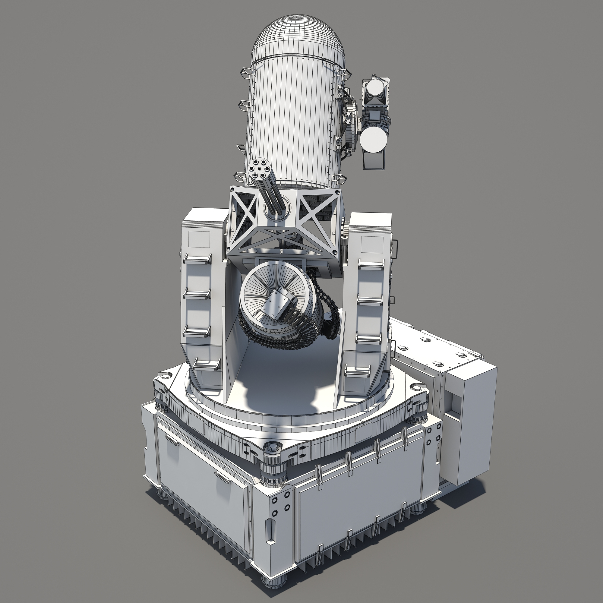 Modello 3D Phalanx CIWS Block-1B - TurboSquid 939433