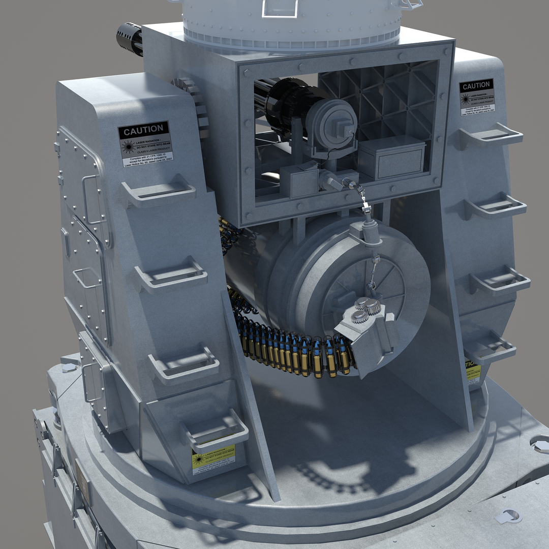 Modello 3D Phalanx CIWS Block-1B - TurboSquid 939433