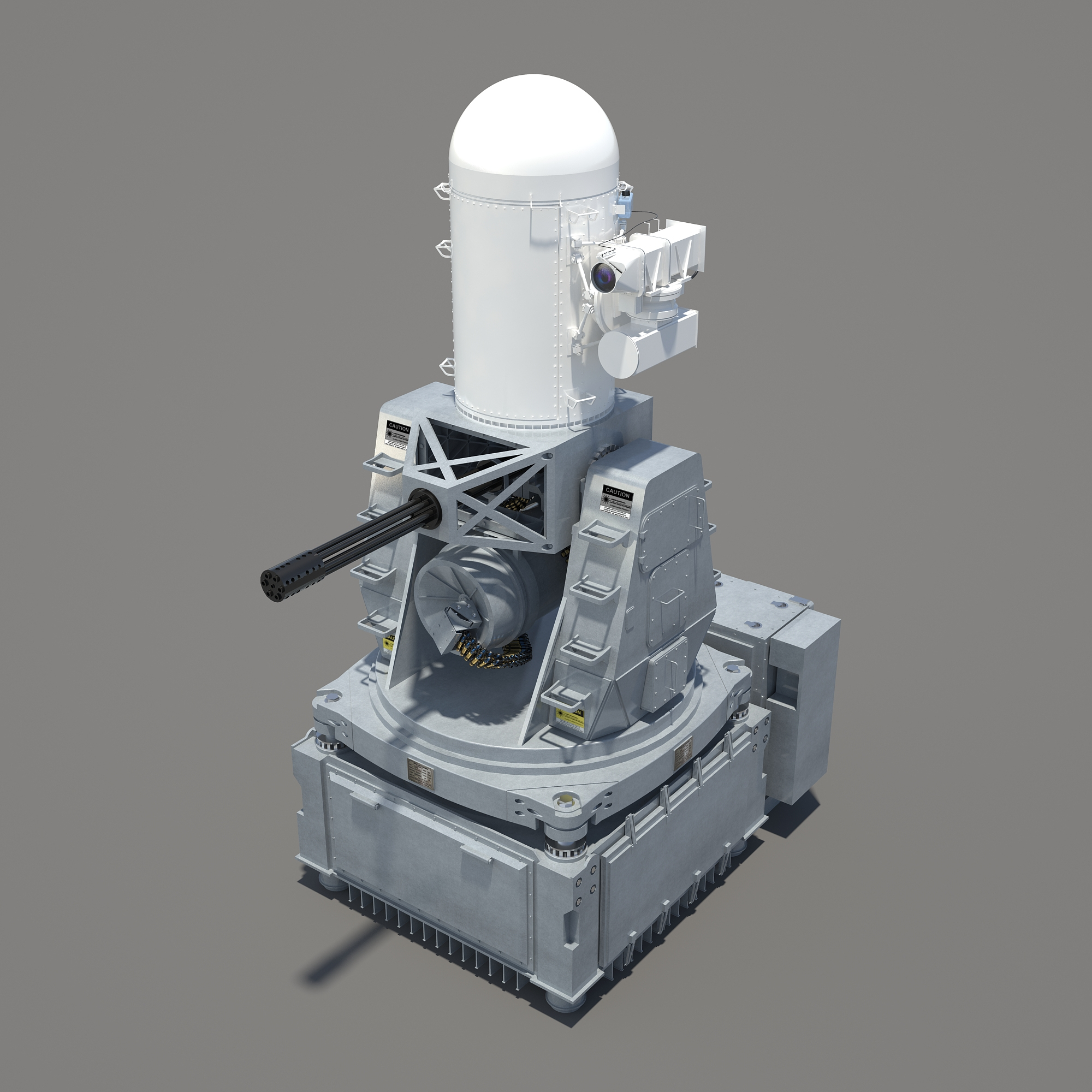 Modello 3D Phalanx CIWS Block-1B - TurboSquid 939433