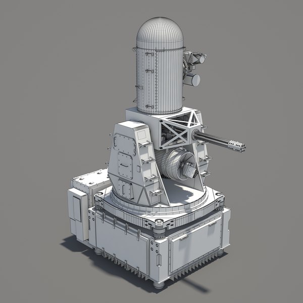 Modello 3D Phalanx CIWS Block-1B - TurboSquid 939433