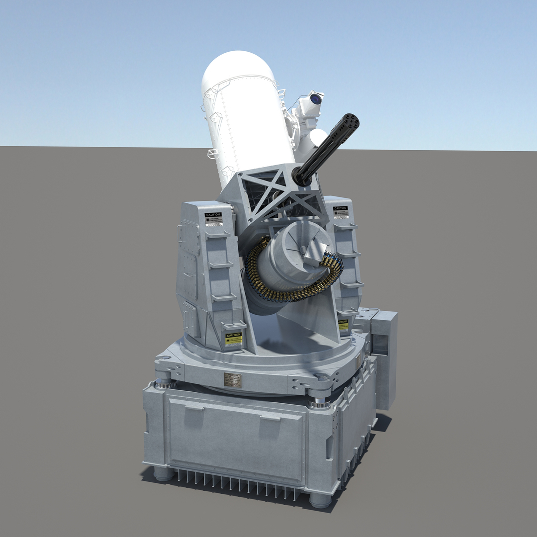 Modello 3D Phalanx CIWS Block-1B - TurboSquid 939433
