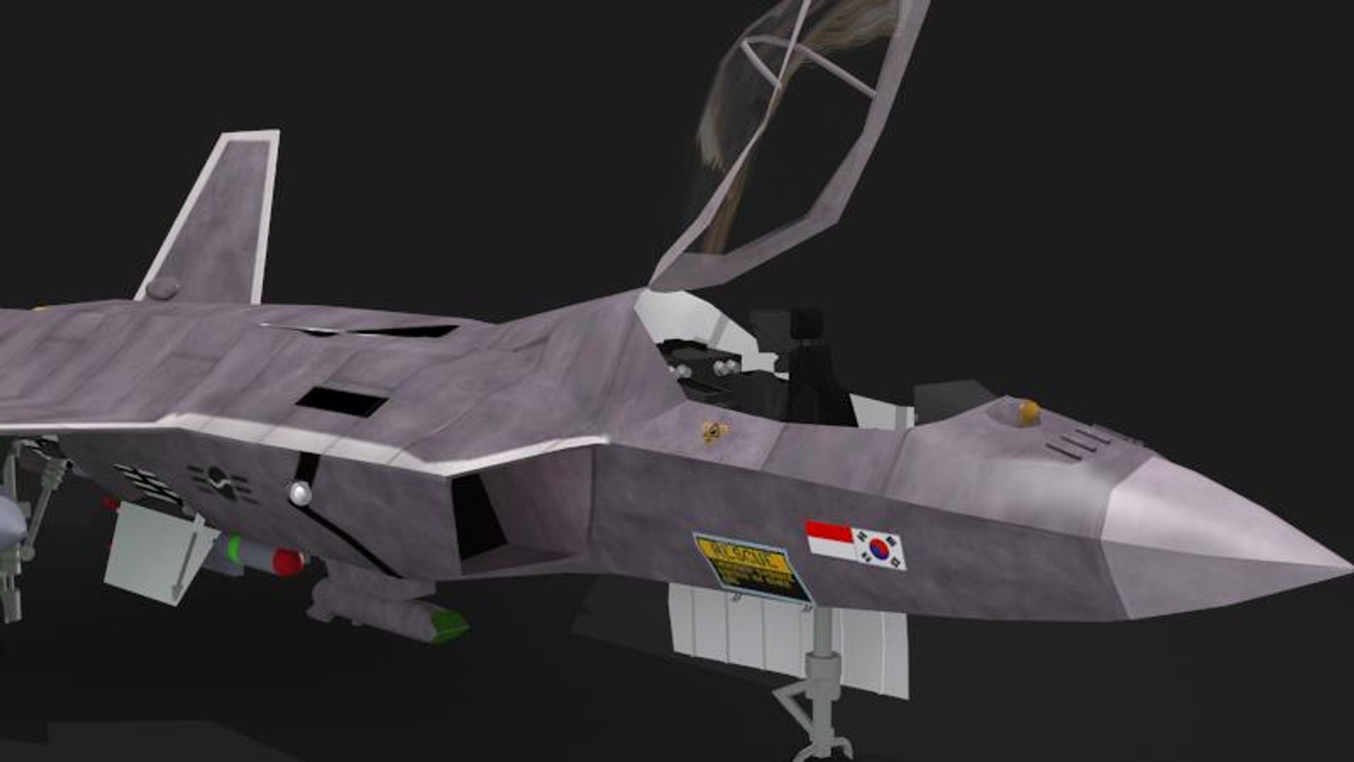 Kf-21 Korean Jet Figher 3D - TurboSquid 1735277
