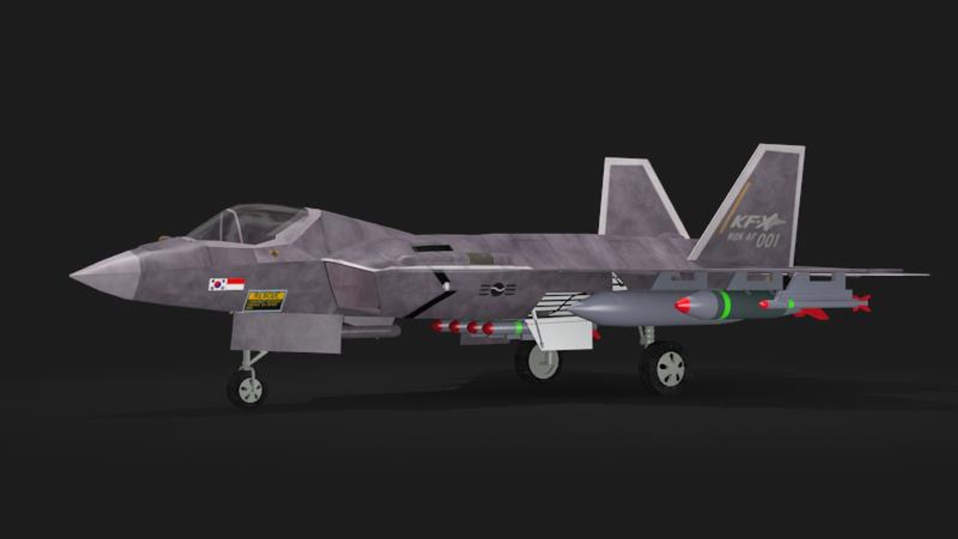 Kf-21 Korean Jet Figher 3D - TurboSquid 1735277