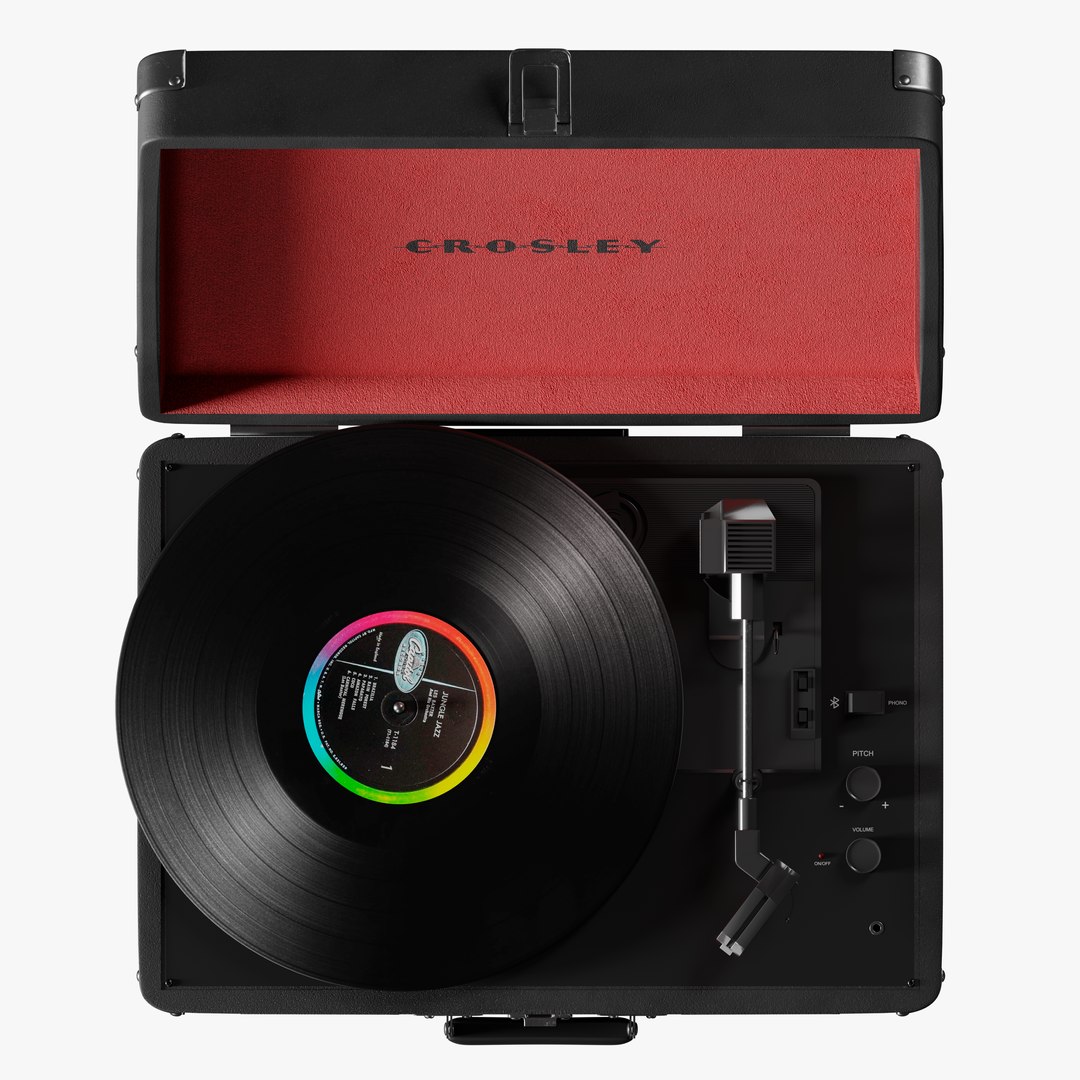 3D Model Crosley Turntable 1 - TurboSquid 2291410