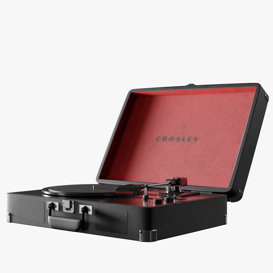 3D Model Crosley Turntable 1 - TurboSquid 2291410