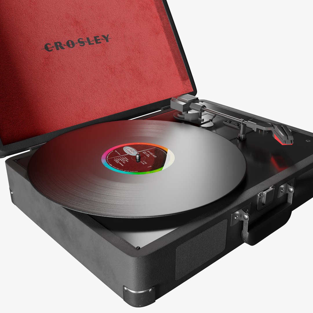 3D Model Crosley Turntable 1 - TurboSquid 2291410