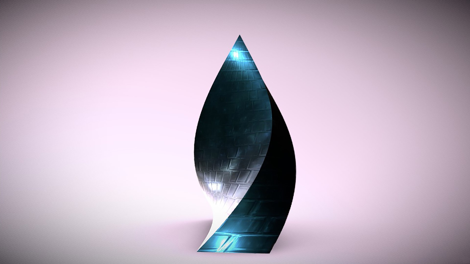 3D Twist Flame Building Sculpture - TurboSquid 1488264