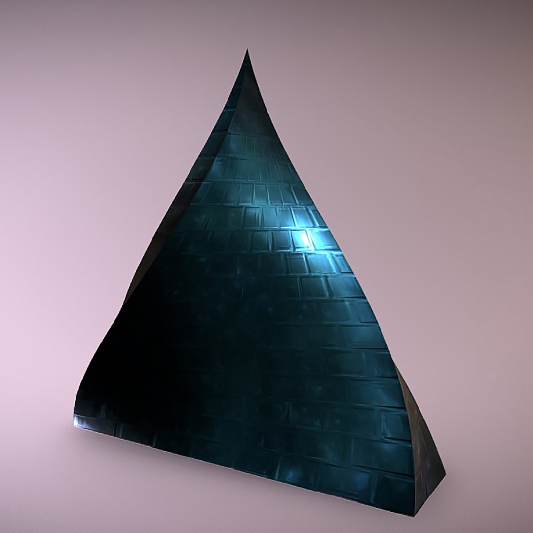 3D Twist Flame Building Sculpture - TurboSquid 1488264