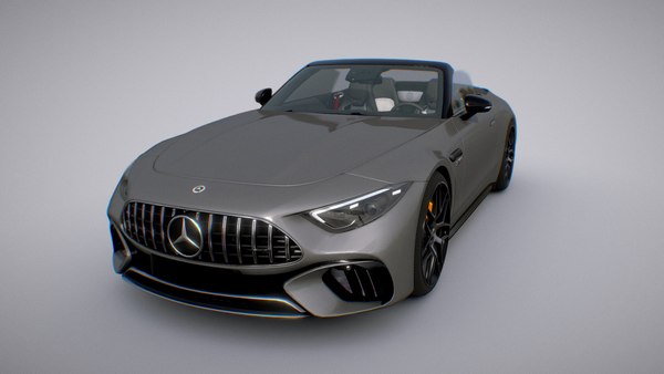 modelo 3d Mercedes-Benz SL63 AMG - TurboSquid 2206281