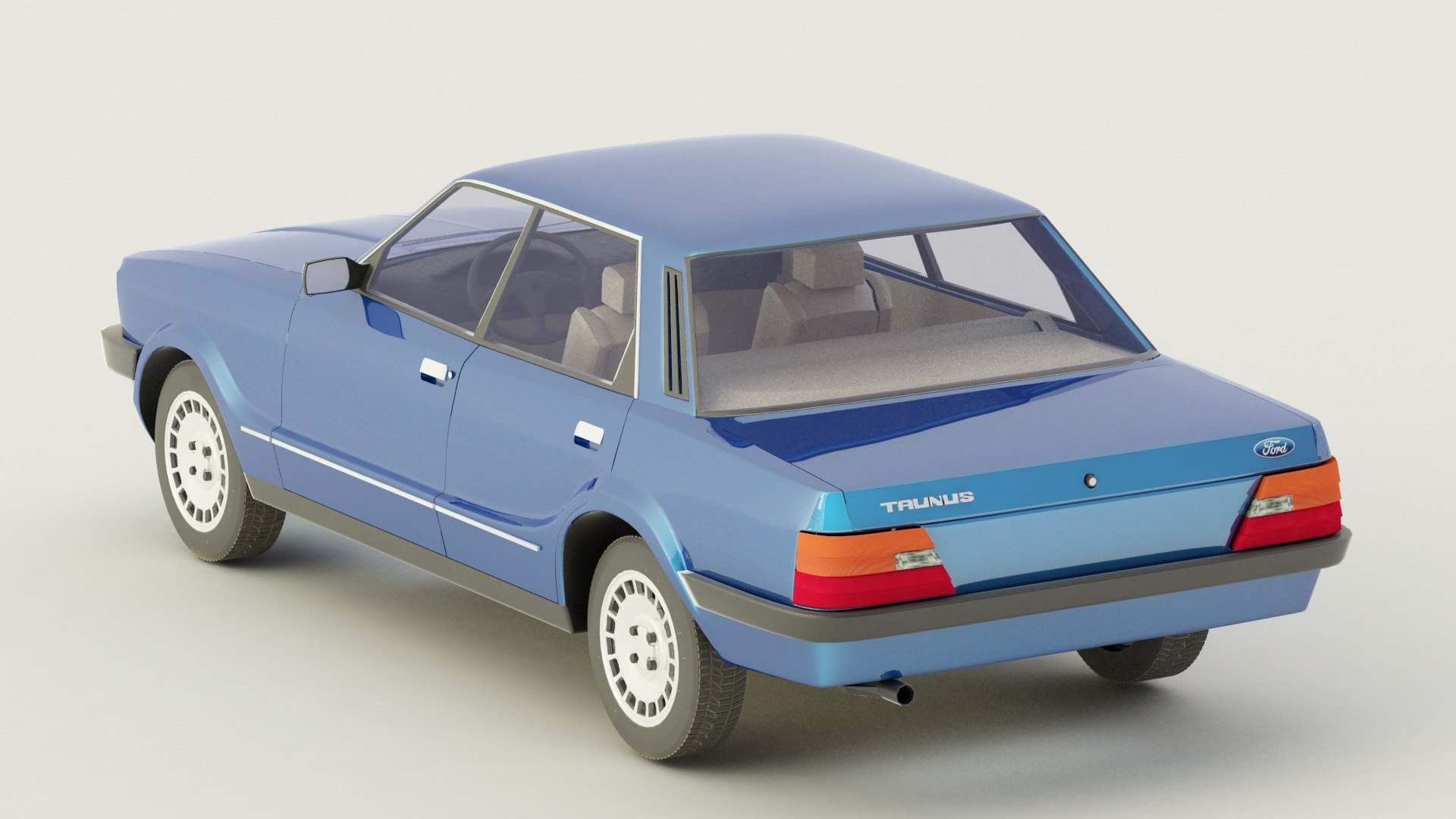 3d Taunus Car Model