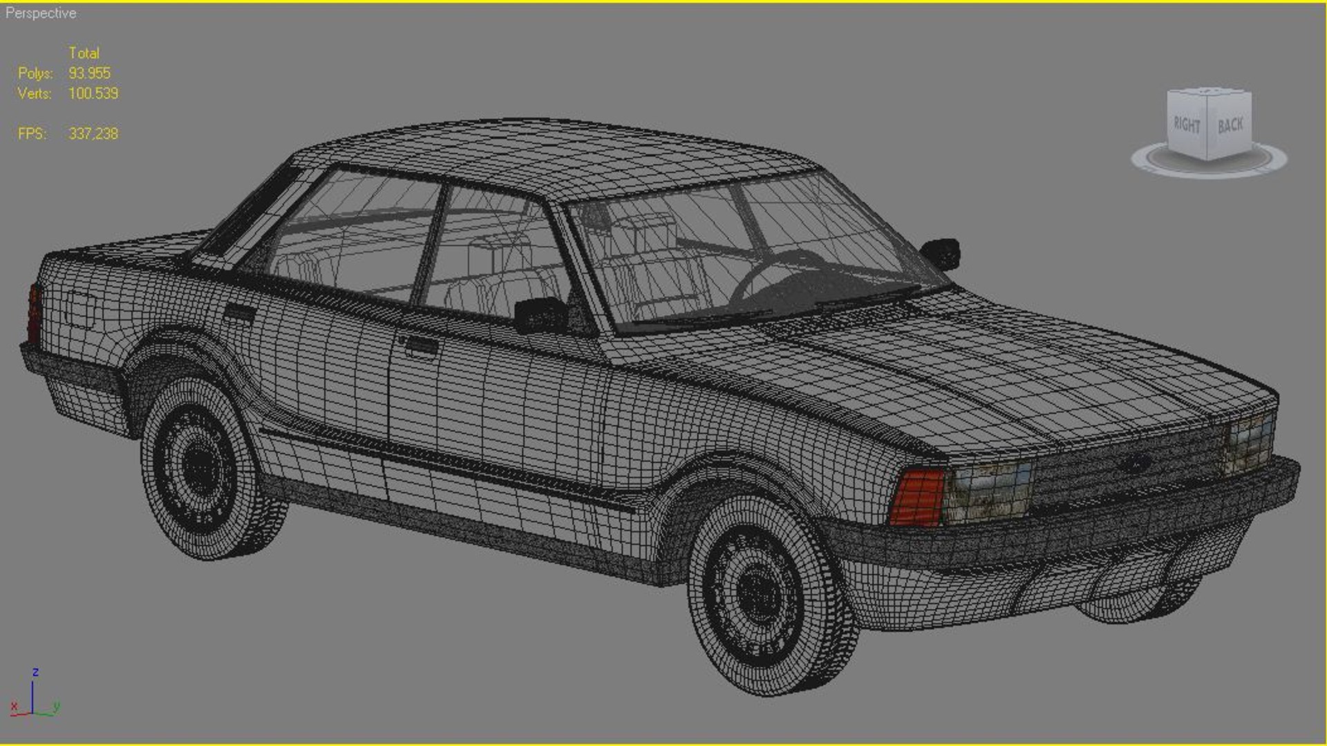 3d taunus car model