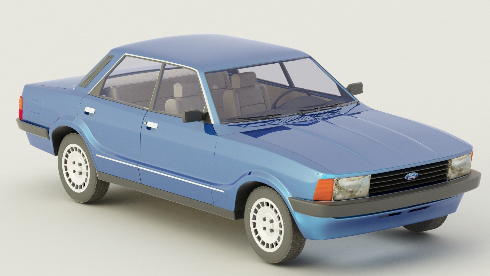 3d Taunus Car Model