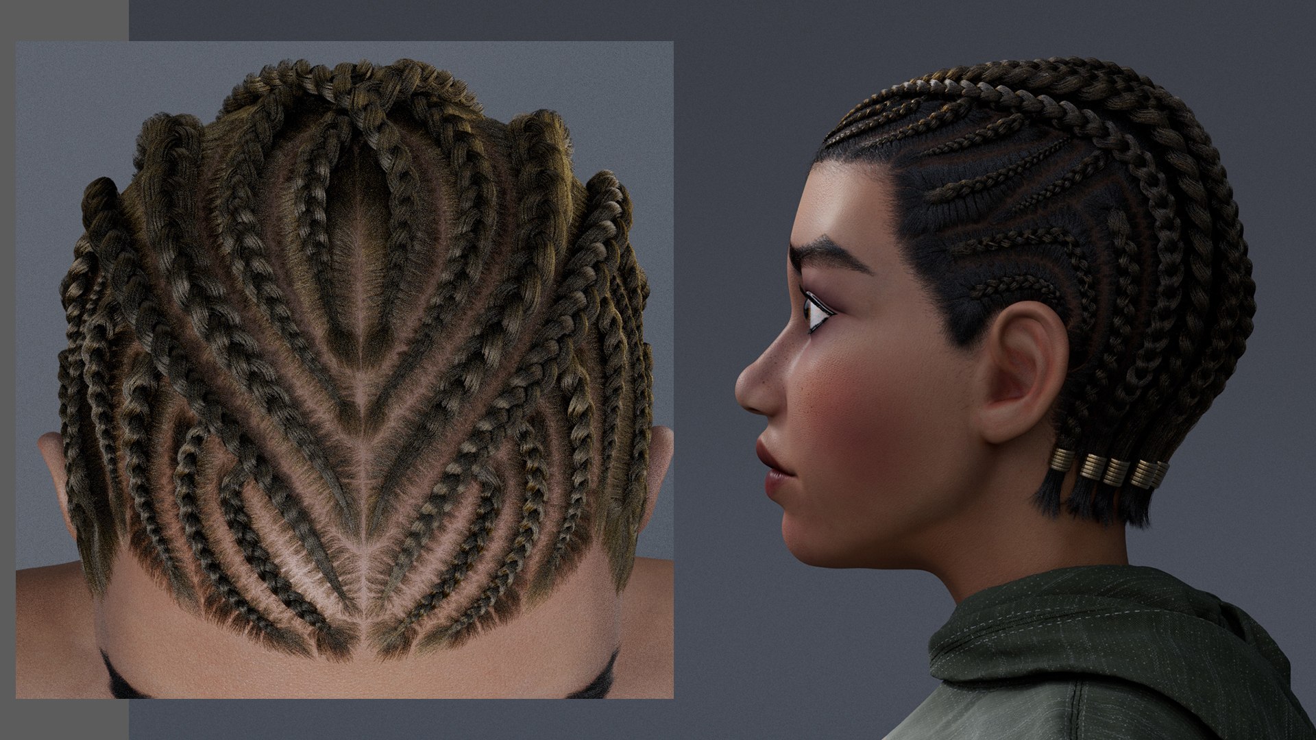 ADALIE STYLIZED 3D CARTOON CHARACTER 3D Model - TurboSquid 2239176