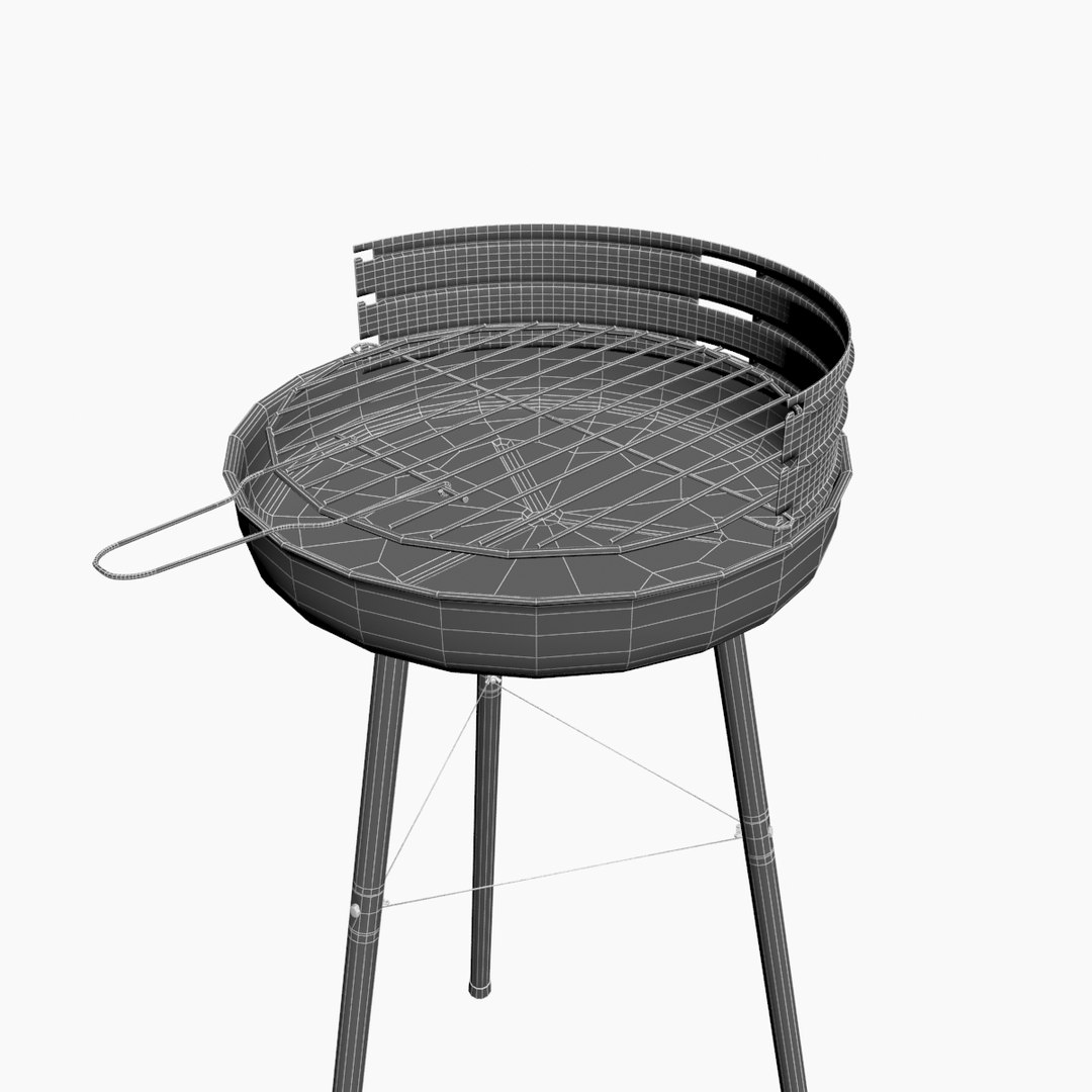 Barbecue charcoal 3D model - TurboSquid 1174826