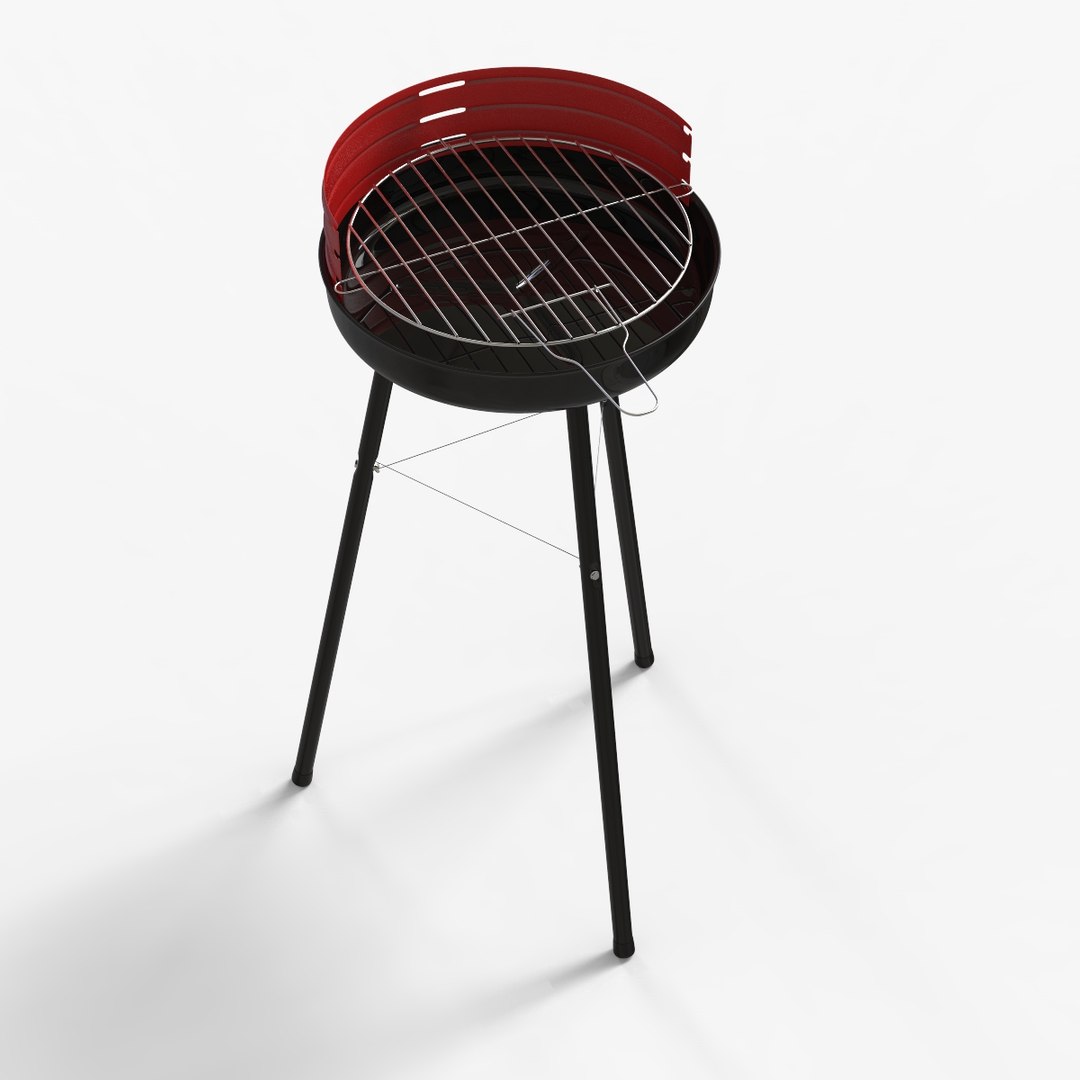 Barbecue charcoal 3D model - TurboSquid 1174826