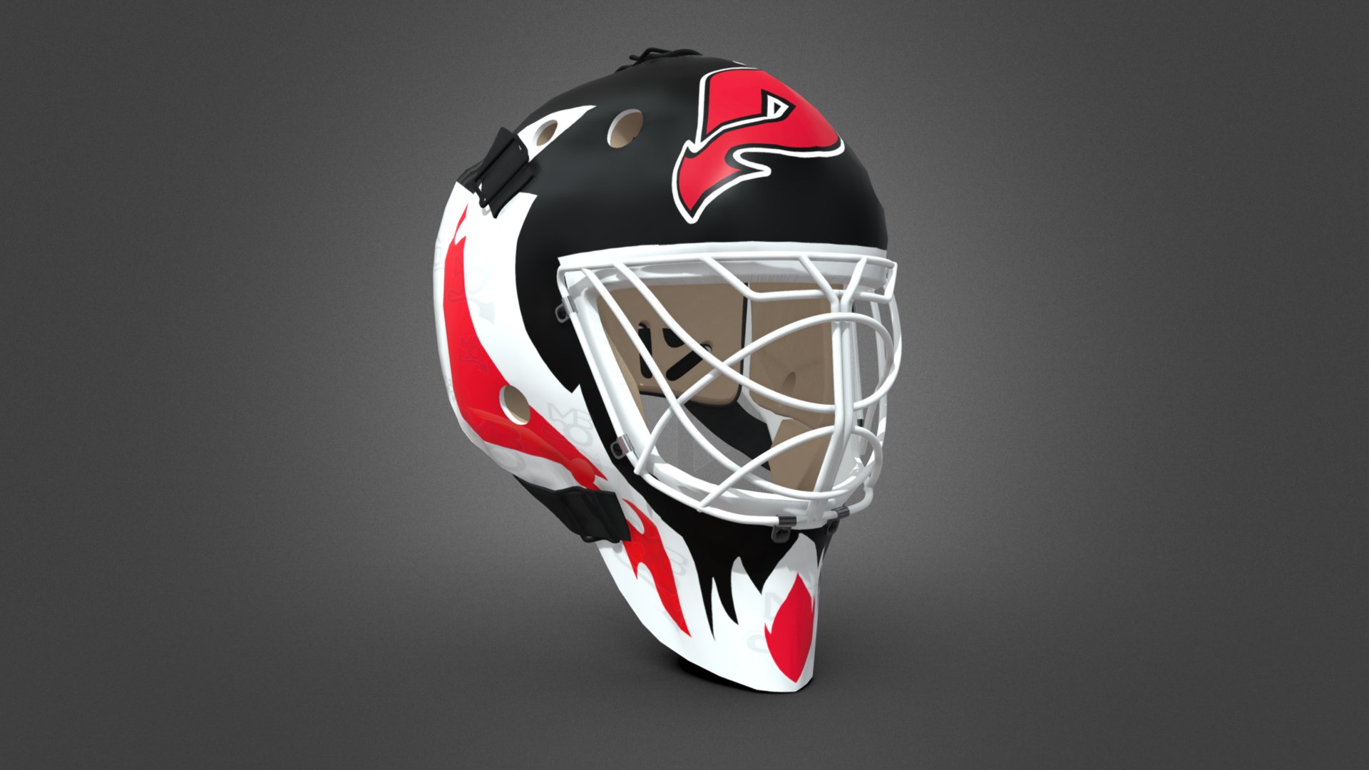 Martin Brodeur Mask 3D 모델 - TurboSquid 2039406