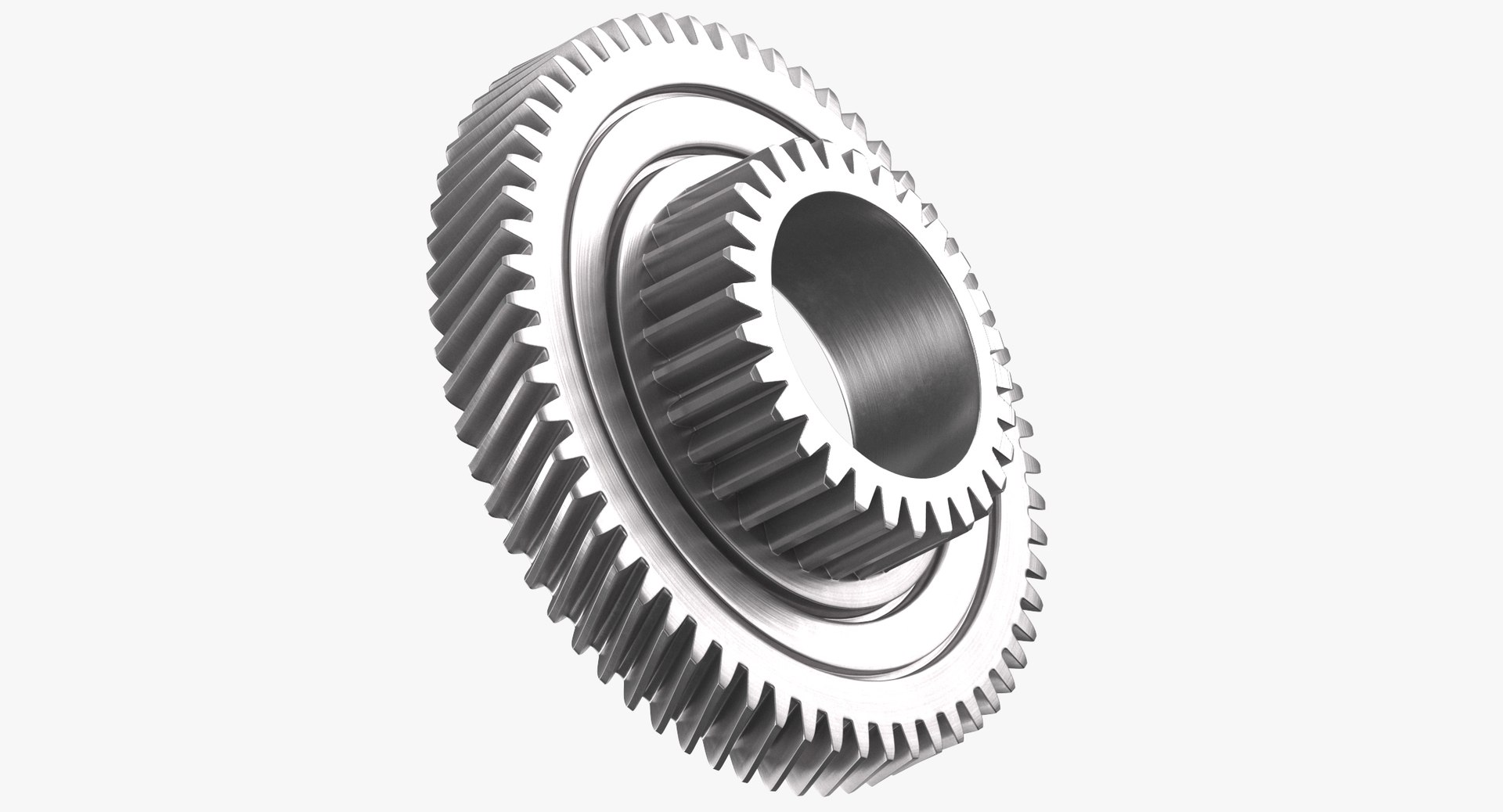 Compound Spur Gears 3D Model - TurboSquid 1482338