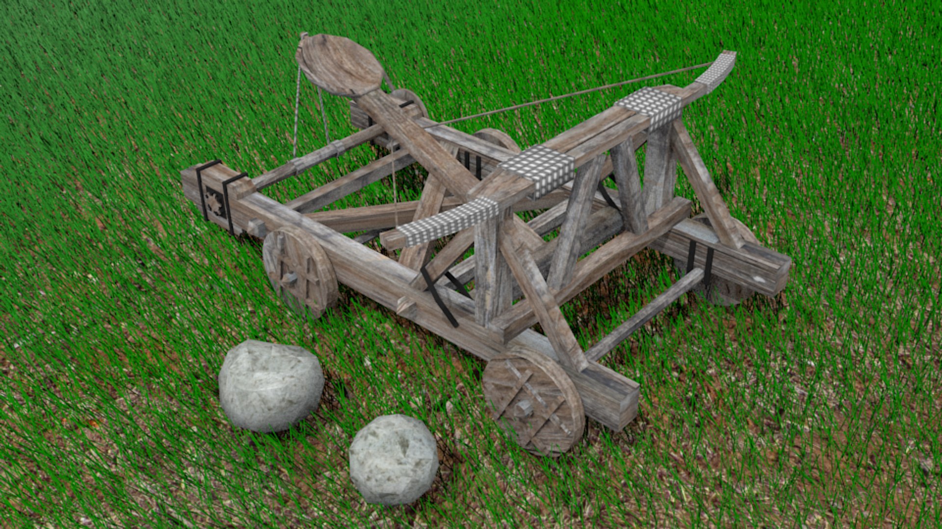 3ds max catapult