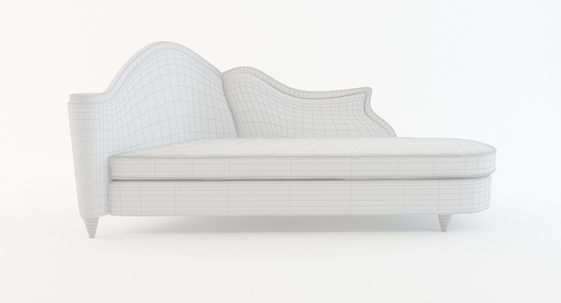 3d Chaise Longue Model