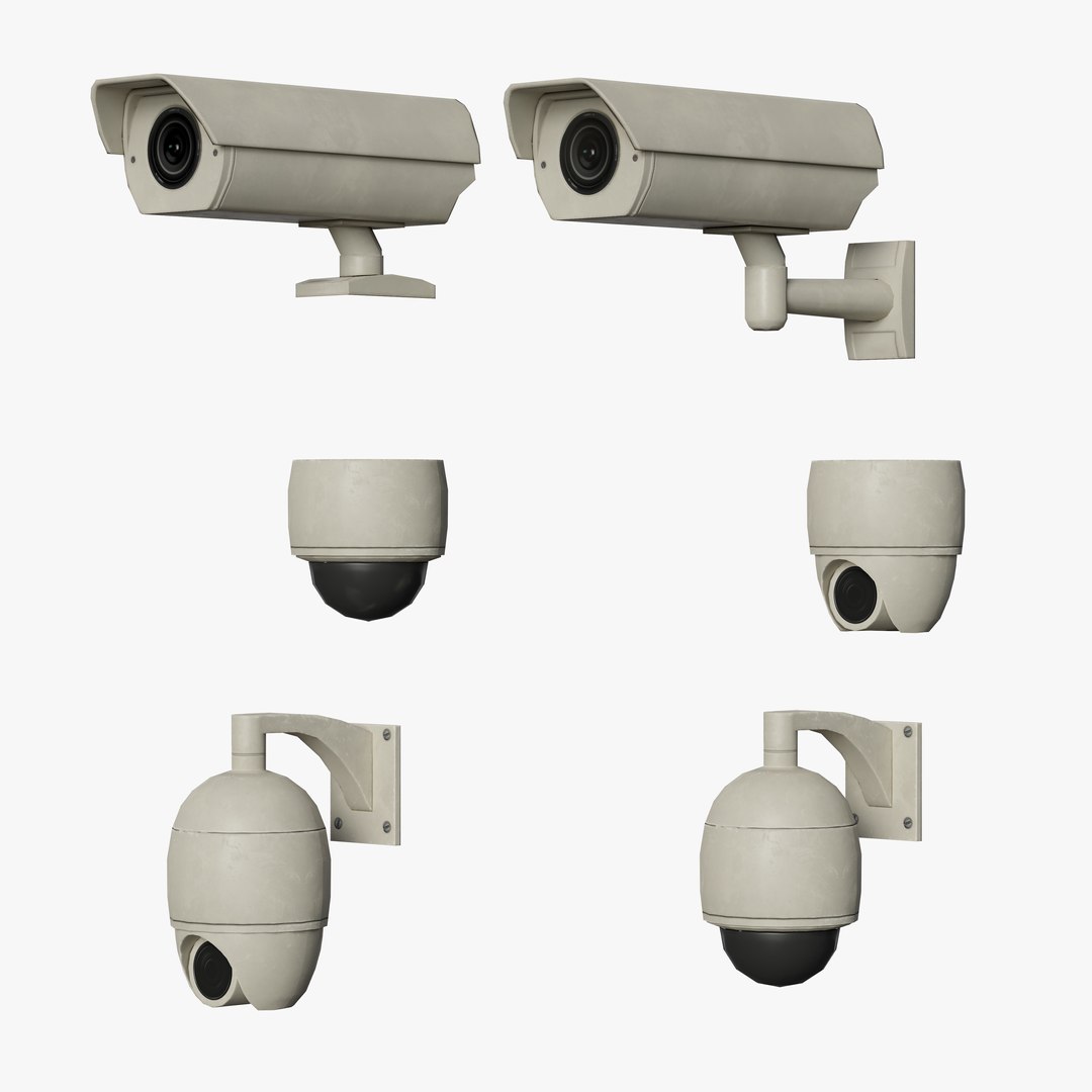 3D CCTV Camera - TurboSquid 2185038