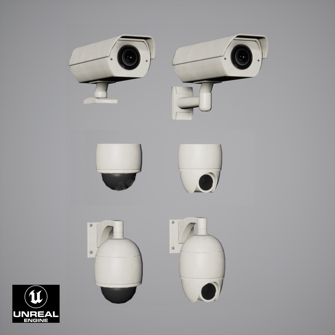 3D CCTV Camera - TurboSquid 2185038