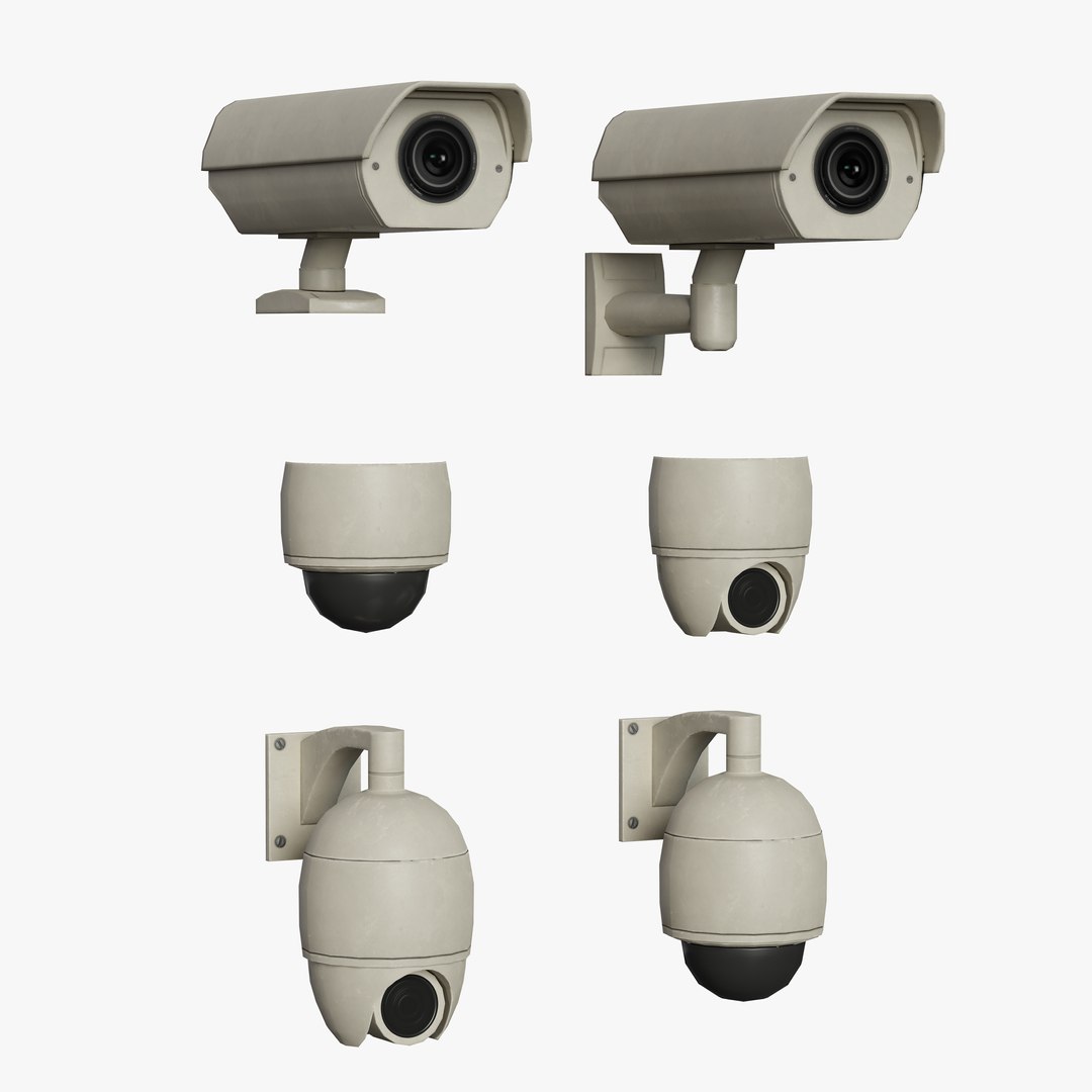 3D CCTV Camera - TurboSquid 2185038