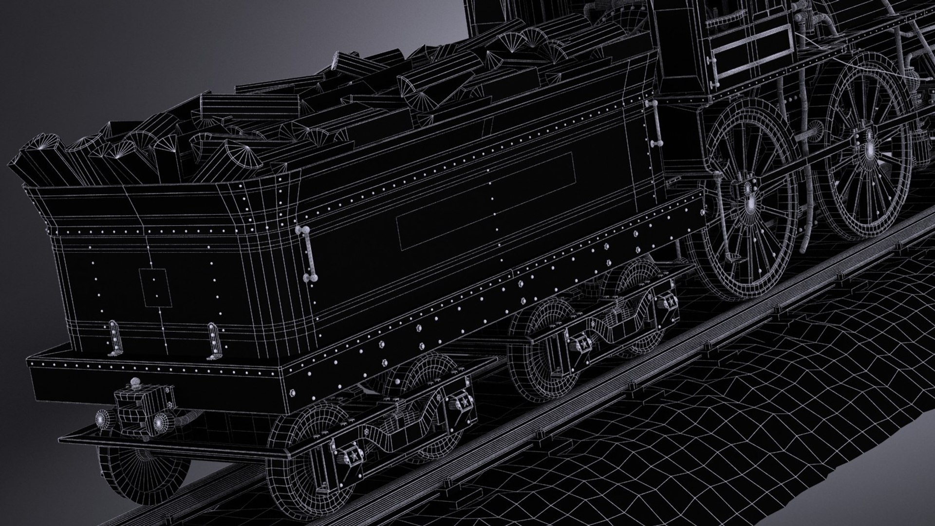 General 4-4-0 Steam 3ds