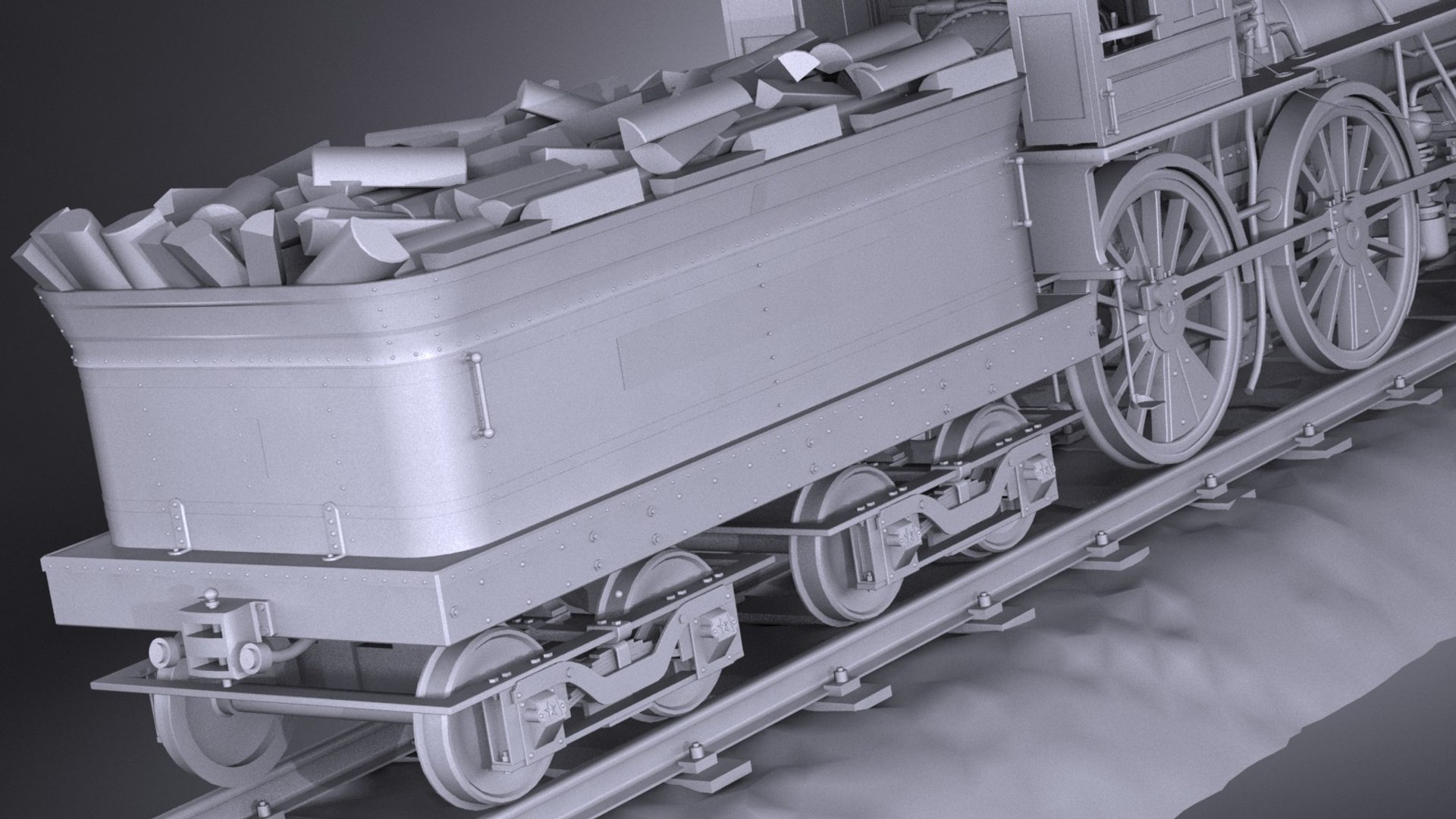 General 4-4-0 Steam 3ds