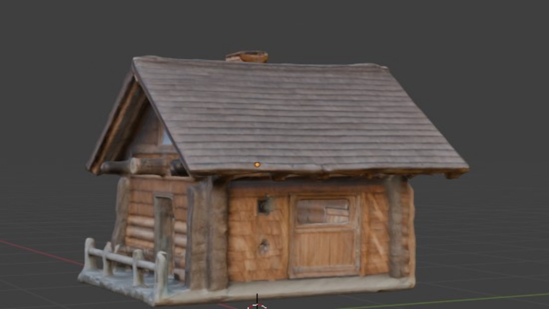3D Simple Wooden House 3d Model Model - TurboSquid 2337188