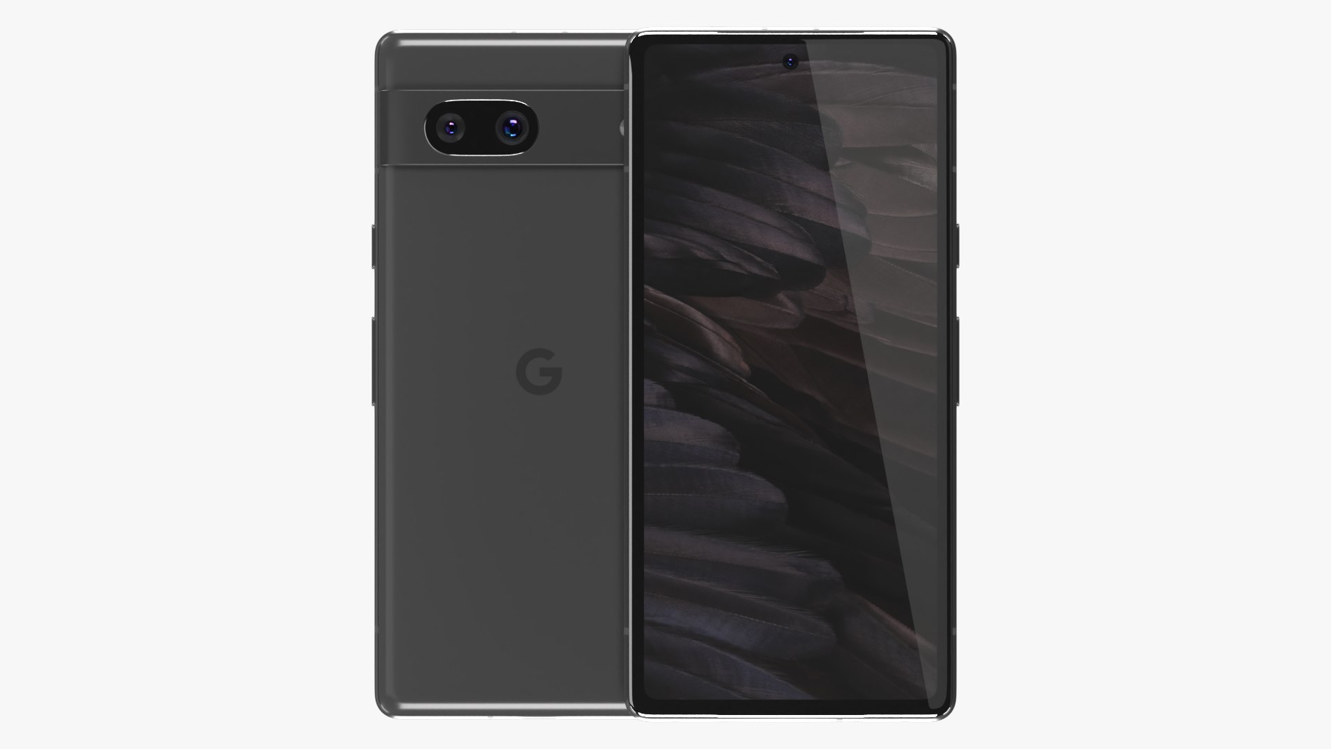 Google Pixel 7a Charcoal 3D - TurboSquid 2073936