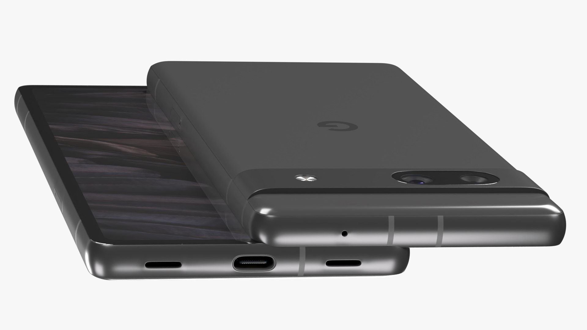 Google Pixel 7a Charcoal 3D - TurboSquid 2073936