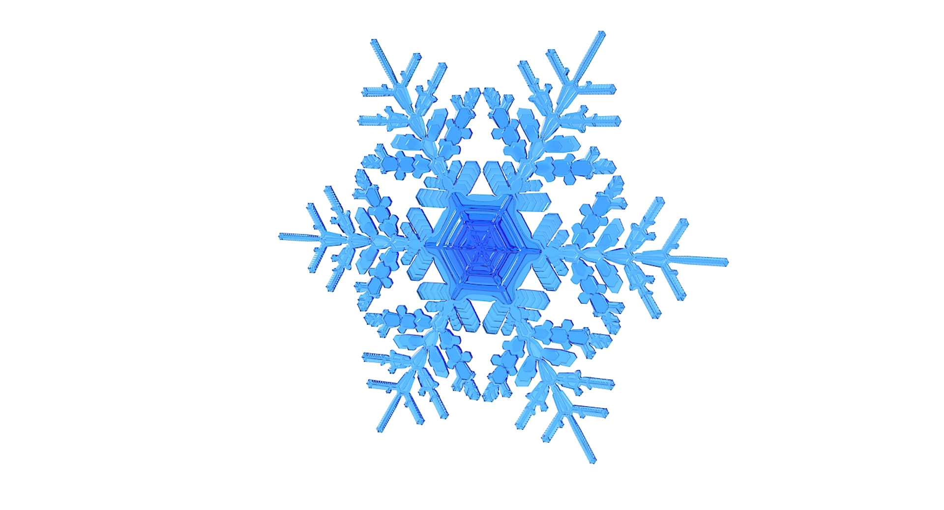 Realistic Snowflake 9 3D Model - TurboSquid 1370170