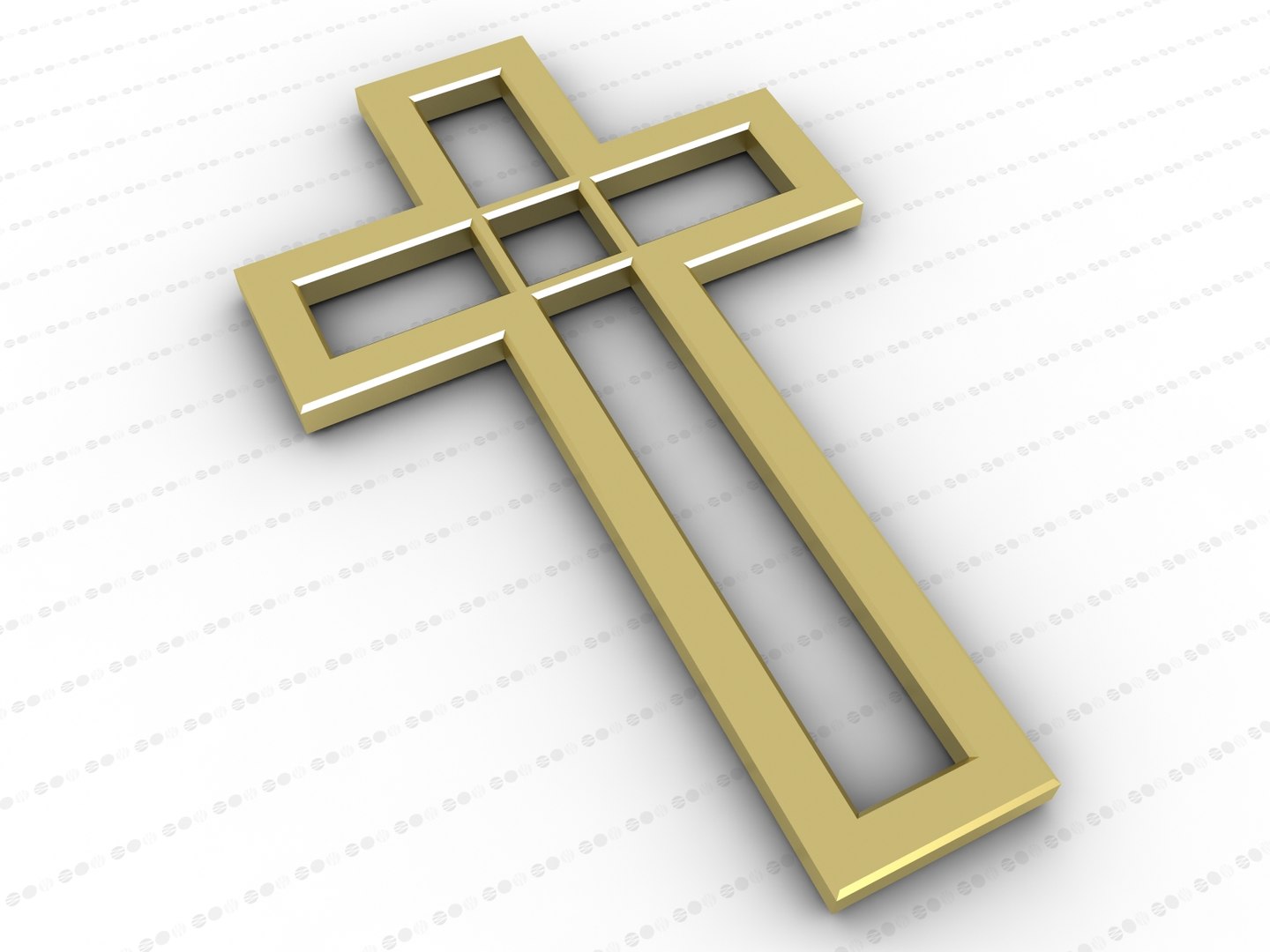 Cross 3D - TurboSquid 1474577