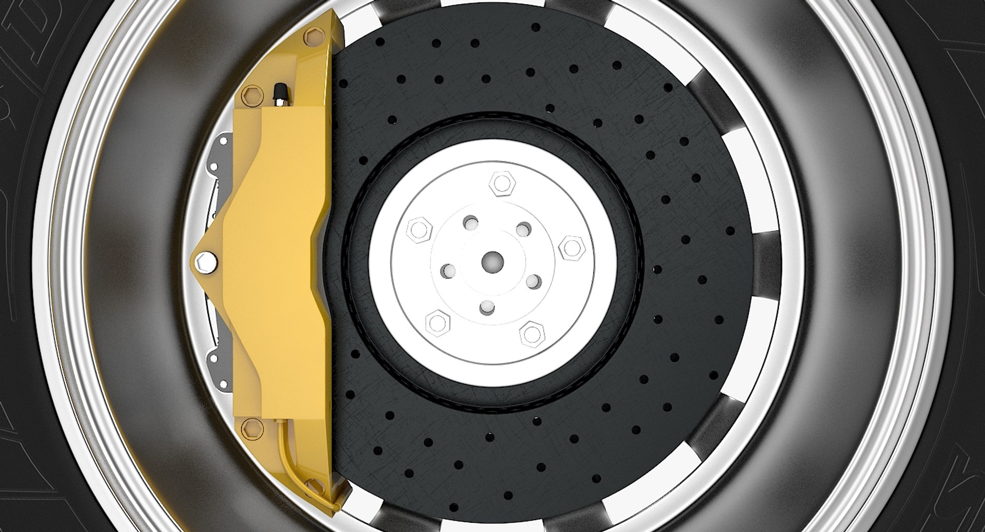 3d Reef Si Disk Car Wheel Model