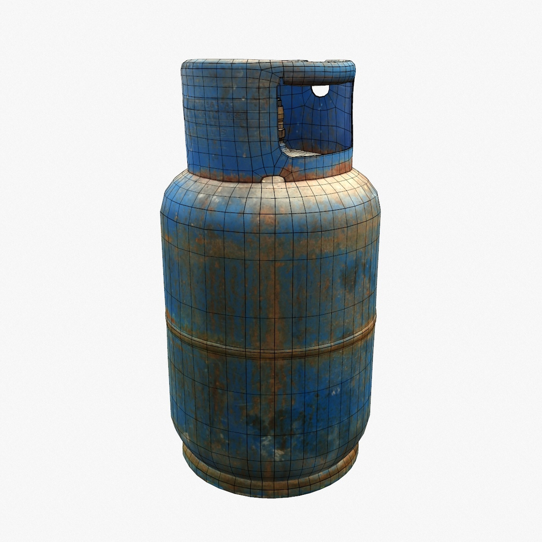 Realistic Gas Bottle Max